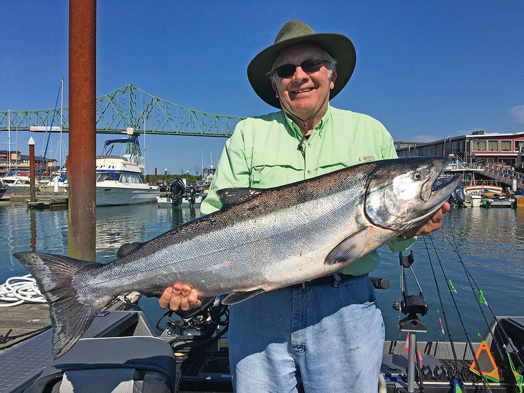 50-POUND SALMON - by Mark Henry Miller – Salmon Trout Steelheader