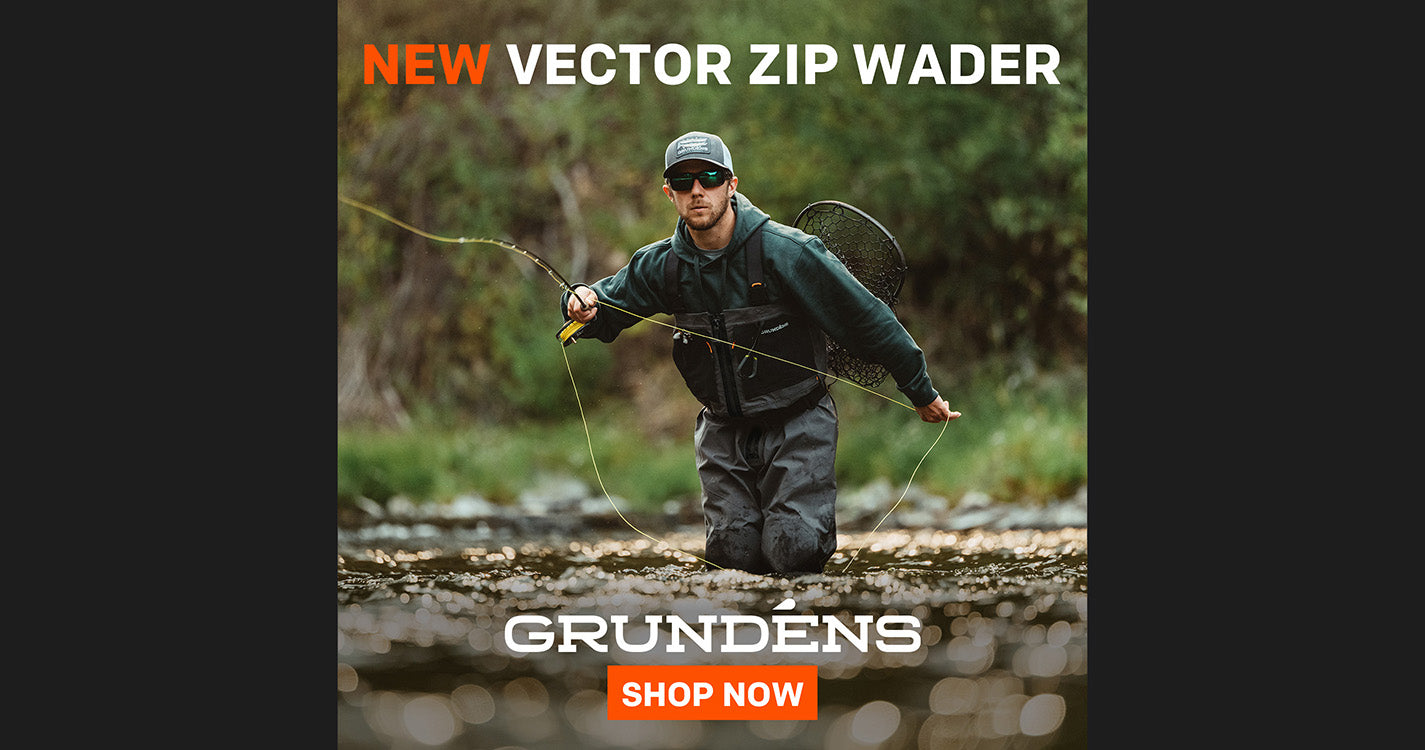 NEW Vector Zip Wader - Grundéns – Salmon Trout Steelheader