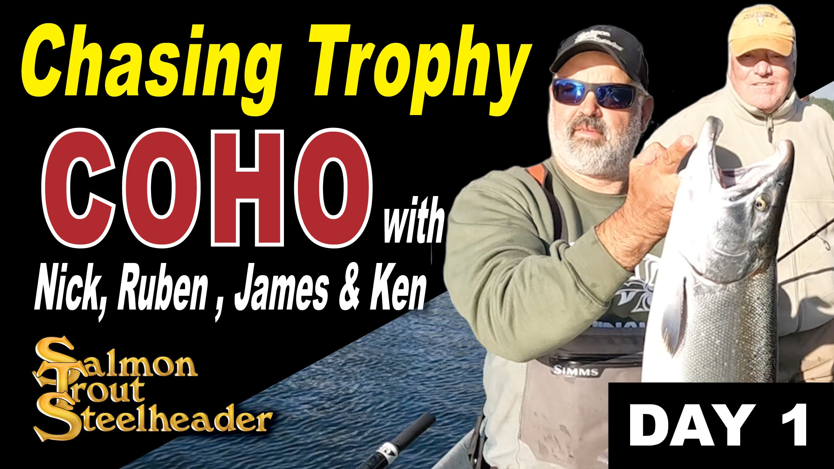 Chasing Trophy COHO with Nick, Rueben, James & Ken – Salmon Trout ...